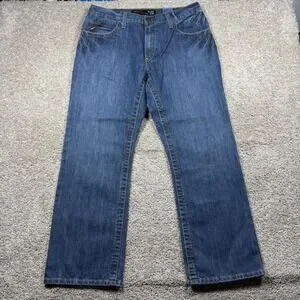 Ariat | Jeans | Ariat Fr M4 Relaxed Boot Men 34x3 Dark Wash Flame ...